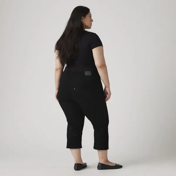 LEVI'S 311 Shaping Skinny Capri Jeans - Soft Black