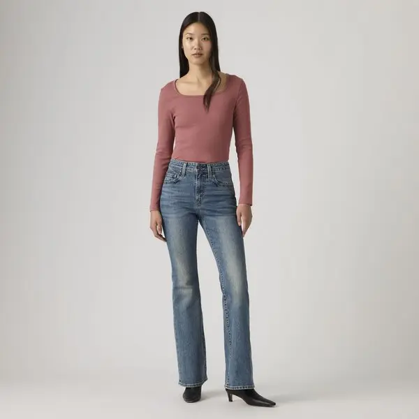 LEVI'S 726 High-rise Flare Jeans - Face Right