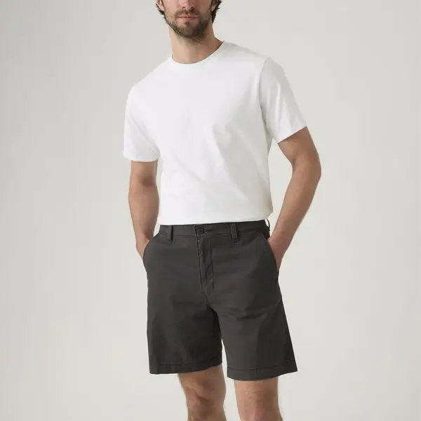 LEVI'S Xx Chino Authentic Relaxed Lightweight Twill 8" Shorts - Dark Phantom
