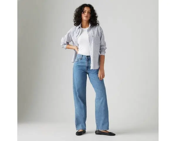 LEVI'S Baggy Dad Jeans - Own It Stone