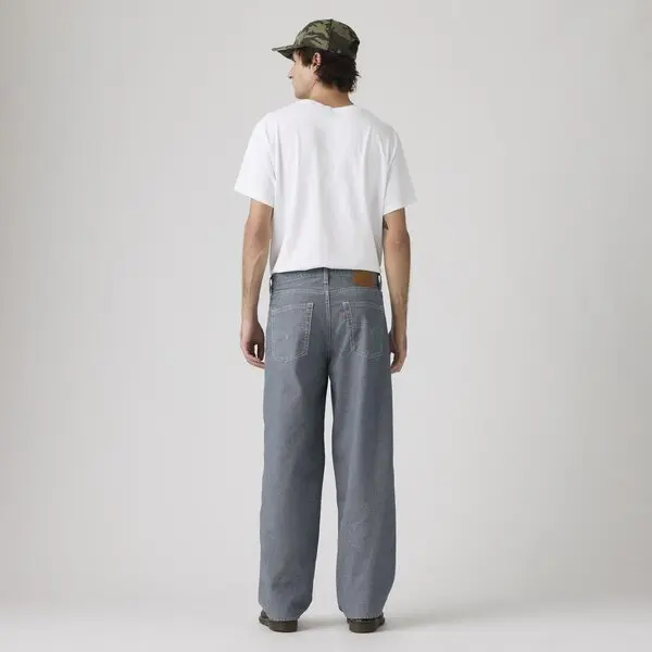 LEVI'S 578 Baggy Jeans - Aged Indigo Pin Check