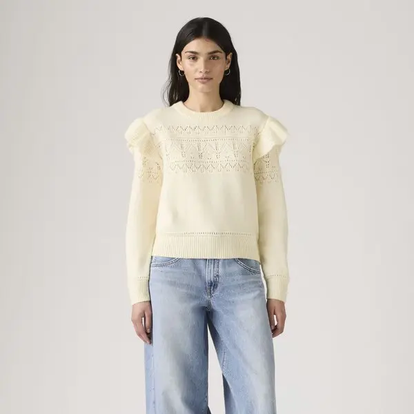 LEVI'S Shane Flutter Sleeve Sweater