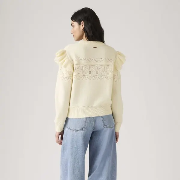 LEVI'S Shane Flutter Sleeve Sweater