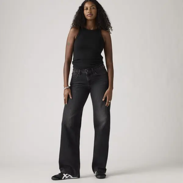 LEVI'S Low Rise Loose Jeans - Tech Storm