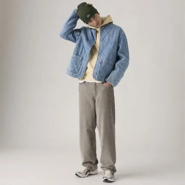 LEVI'S 578 Baggy Corduroy Jeans - Timber Wolf