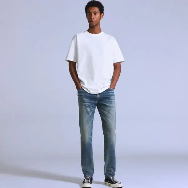 LEVI'S 502 Taper Selvedge Jeans - Ripple