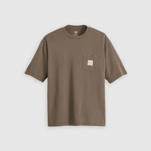 LEVI'S Short-sleeve Workwear T-shirt - Stone Fudge