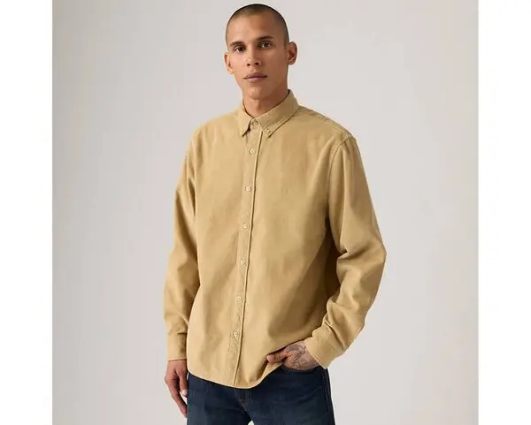 LEVI'S Authentic Button-down Corduroy Shirt - Starfish