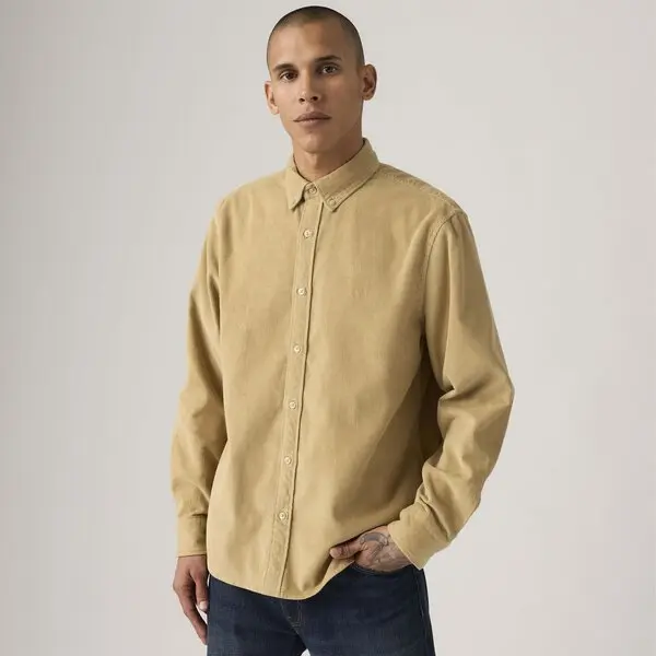 LEVI'S Authentic Button-down Corduroy Shirt - Starfish