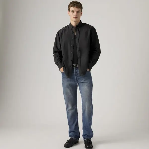 LEVI'S Authentic Button-down Garment Dye Shirt
