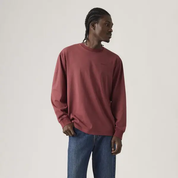 LEVI'S Authentic Long-sleeve Garment Dye T-shirt
