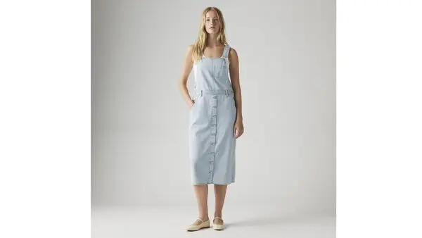 LEVI'S Denim Pinafore Dress - Play Around