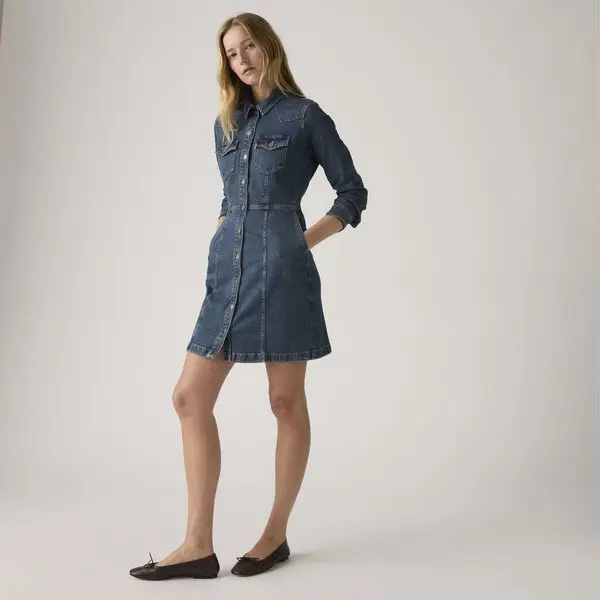 LEVI'S Flynn Western Dress - There We Go