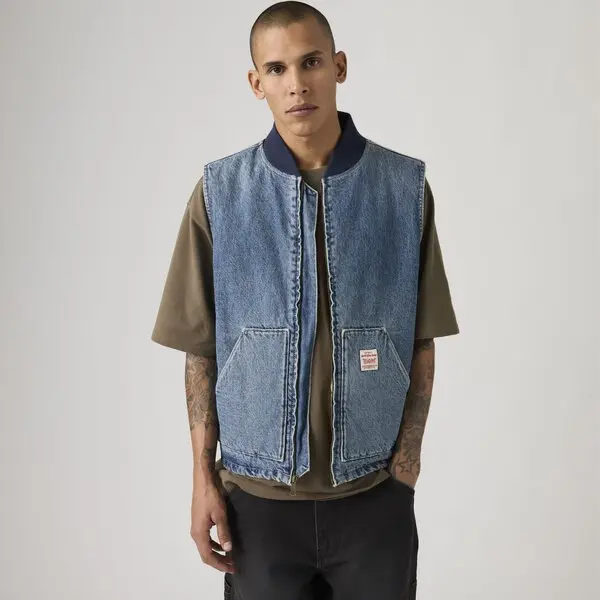 LEVI'S Sansome Vest - Sunburnt