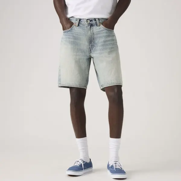 LEVI'S 468 Loose 9" Denim Shorts - Light Workout