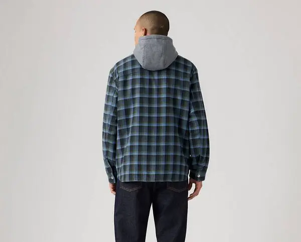 LEVI'S Francisco Sherpa Flannel Jacket