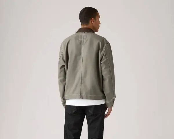 LEVI'S Full-zip Mechanic Trucker Jacket - Oregano