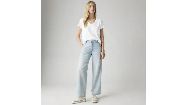 LEVI'S Baggy Carpenter Linen+ Denim Lightweight Jeans - Luxury Trip