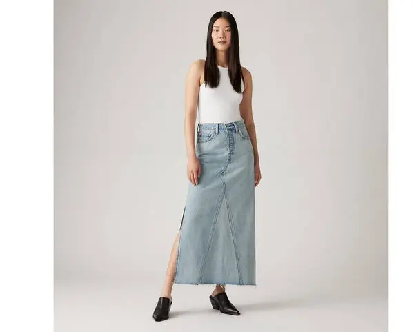 LEVI'S Icon Long Skirt - Not In The Mood Ston