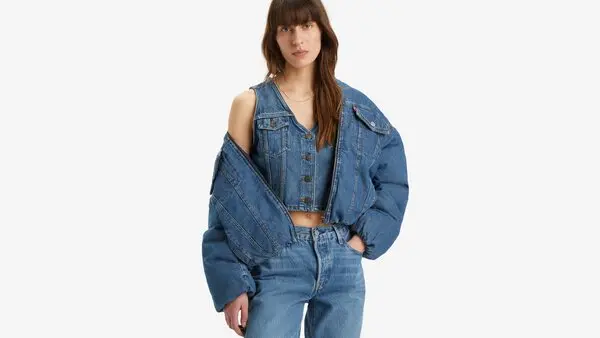 LEVI'S 90s Padded Trucker Jacket