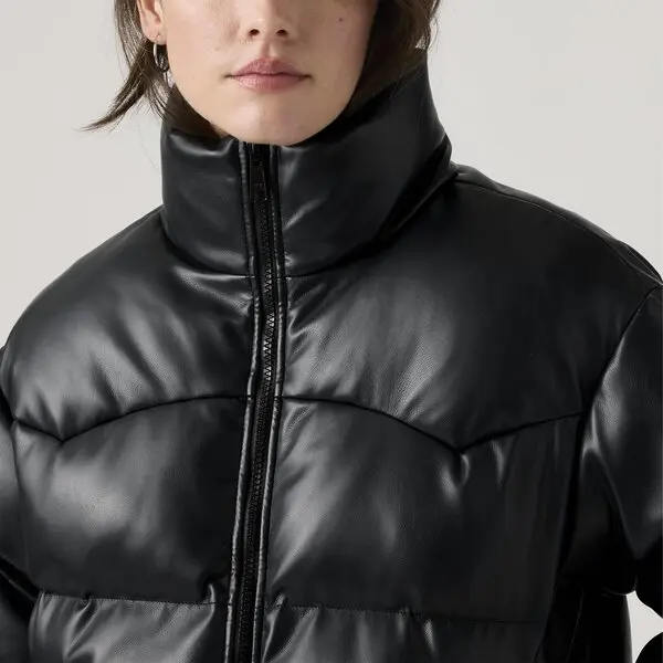 LEVI'S Noe Western Puffer Jacket - Anthracite Night