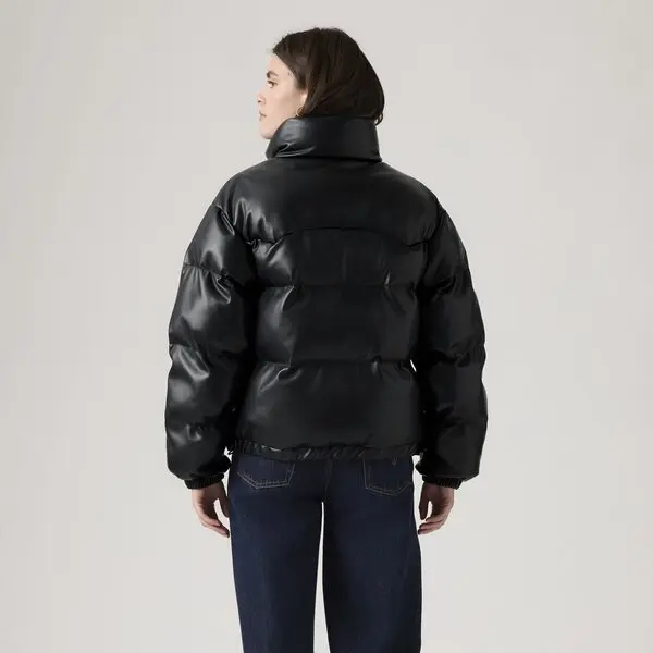 LEVI'S Noe Western Puffer Jacket - Anthracite Night