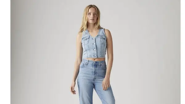 LEVI'S Bella Denim Corset