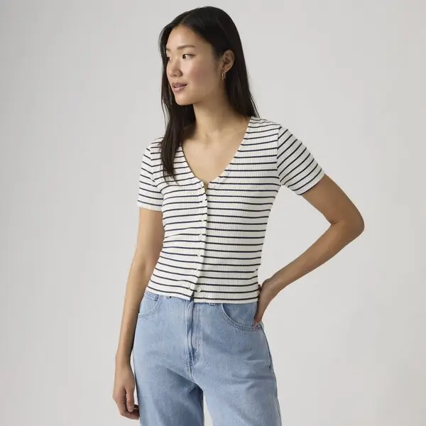 LEVI'S Muse Short-sleeve Tee T-shirt - Penelope Stripe