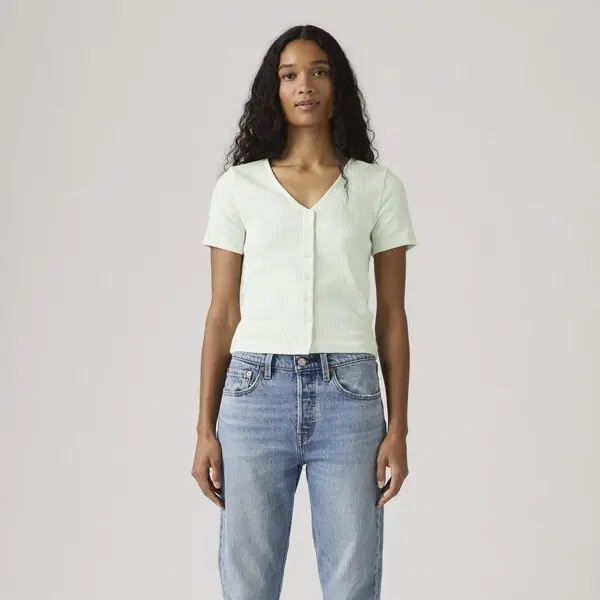 LEVI'S Muse Short-sleeve Tee - Pale Blue