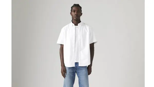 LEVI'S Short Sleeve Authentic Button-down Shirt