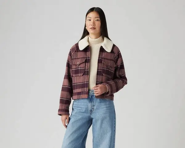 LEVI'S Shrunken '90s Flannel Jacket