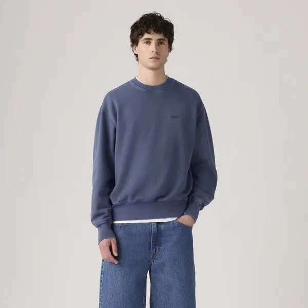 LEVI'S Authentic Crewneck Garment Dye Sweatshirt