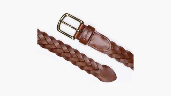 LEVI'S Leather Braid Belt