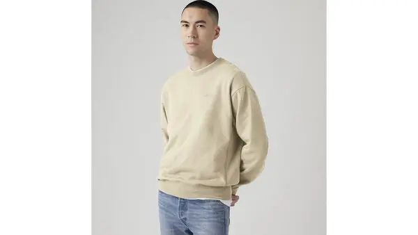 LEVI'S Authentic Crewneck Sweatshirt - Fog