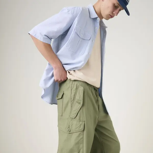 LEVI'S Baggy Field Cargo Pants - Four Leaf Clover