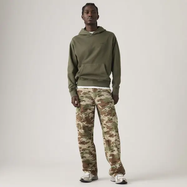 LEVI'S Xx Cargo Baggy Pants - Ombre Camo Soft Camo
