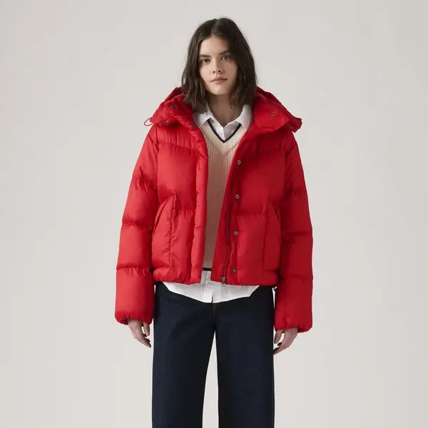 LEVI'S Western Bubble Shortie Puffer Jacket