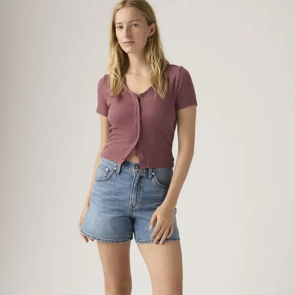 LEVI'S Cinch Mid-thigh Shorts - Lift Up Short