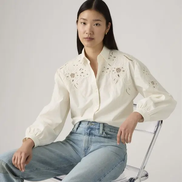 LEVI'S Janie Shirt - Whisper White