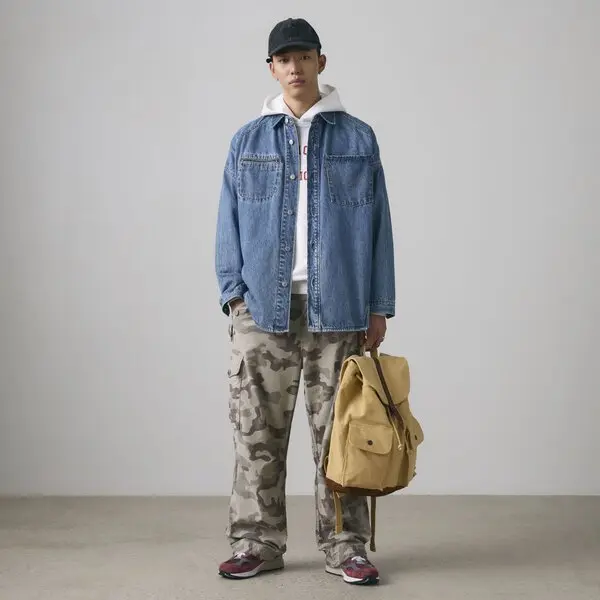 LEVI'S Baggy Field Cargo Pants - Bader Camo