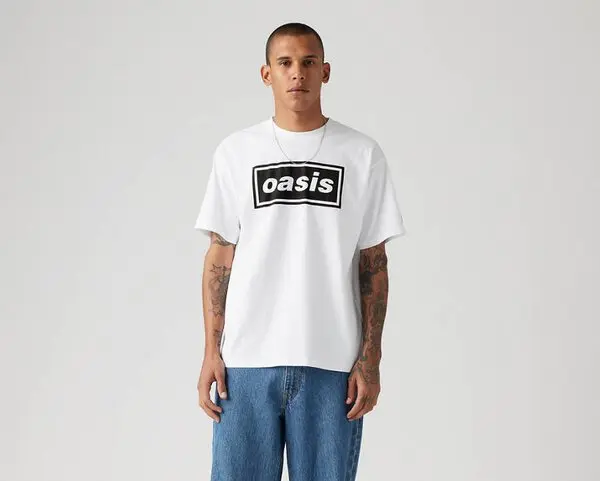 LEVI'S Oasis Band T-shirt