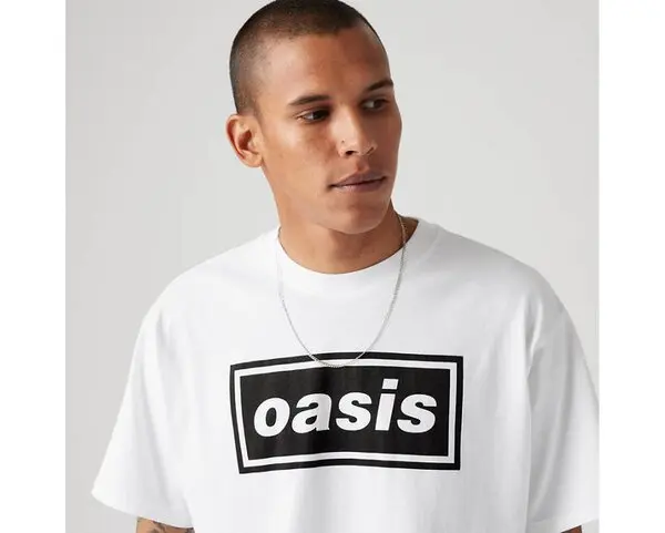 LEVI'S Oasis Band T-shirt