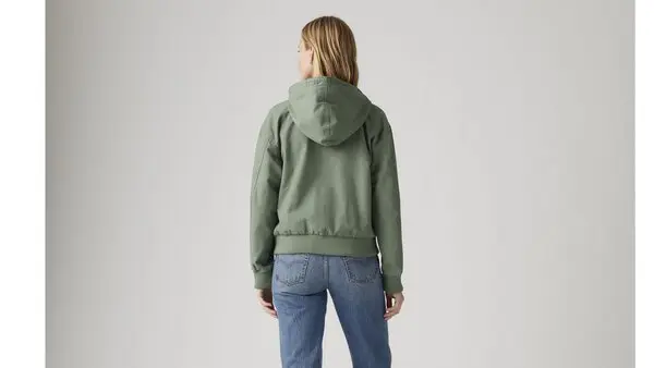 LEVI'S Relaxed Hooded Bomber Jacket