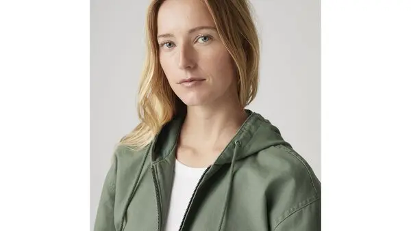 LEVI'S Relaxed Hooded Bomber Jacket