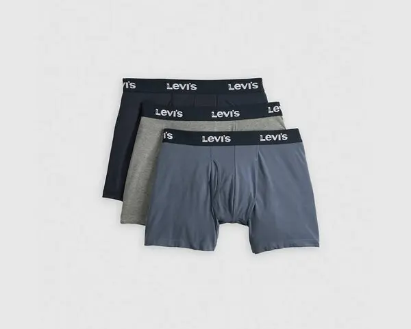 LEVI'S Solid Basic Boxer Briefs