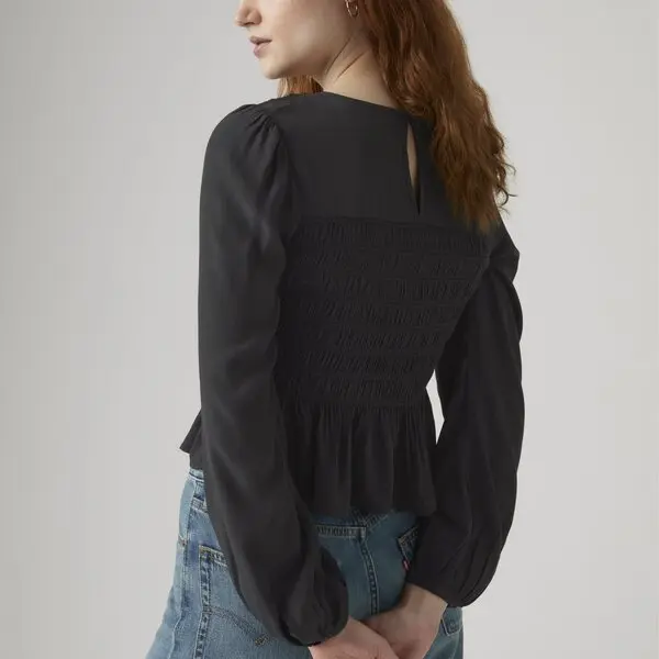 LEVI'S Fleur Smocked Top