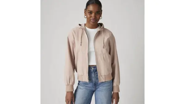 LEVI'S Relaxed Hooded Bomber Jacket