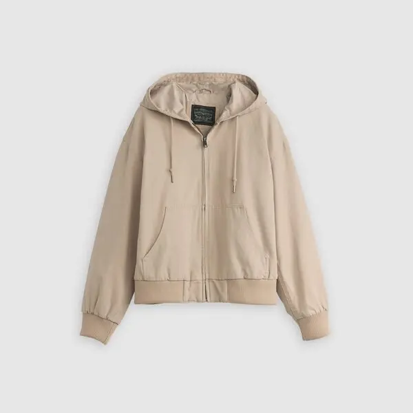 LEVI'S Relaxed Hooded Bomber Jacket