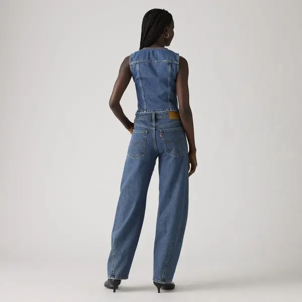 LEVI'S Barrel Jeans With Loose Fit And Mid Rise