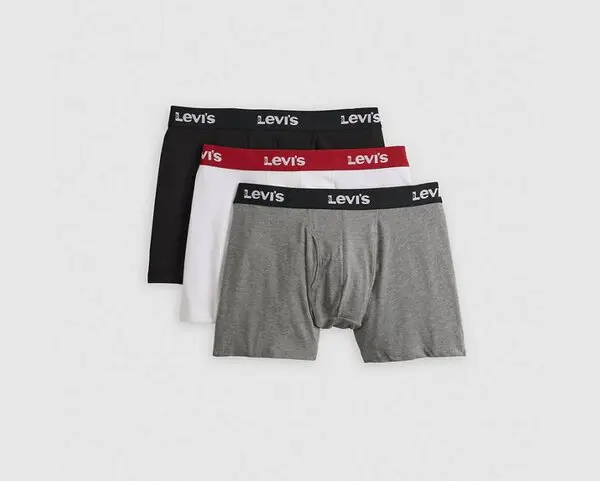 LEVI'S Solid Basic Boxer Briefs